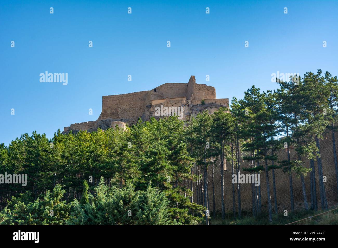 The Castle of Morella is a fortified medieval structure in eastern ...