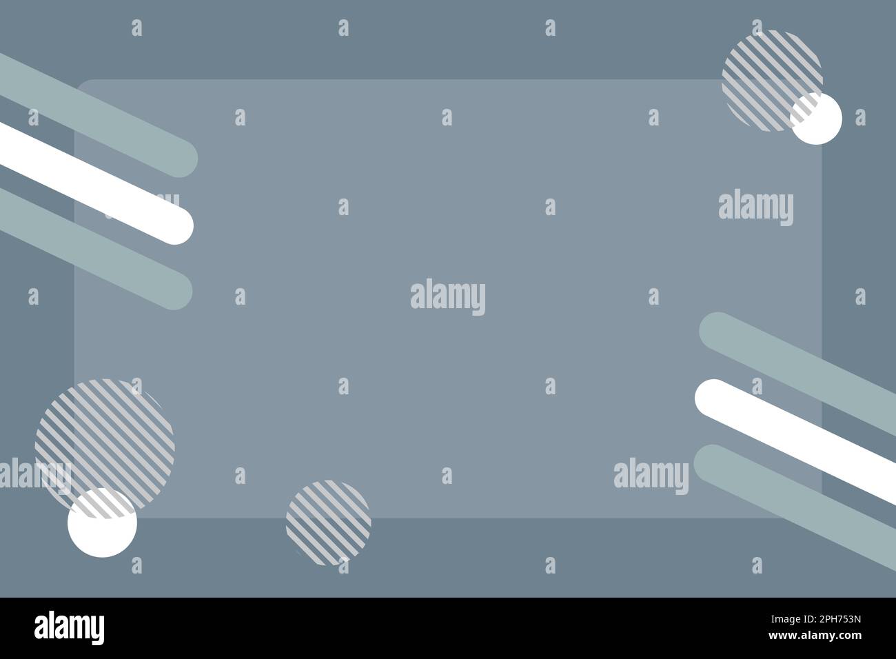 Abstract gray background and frame with geometric shapes and copy space ...