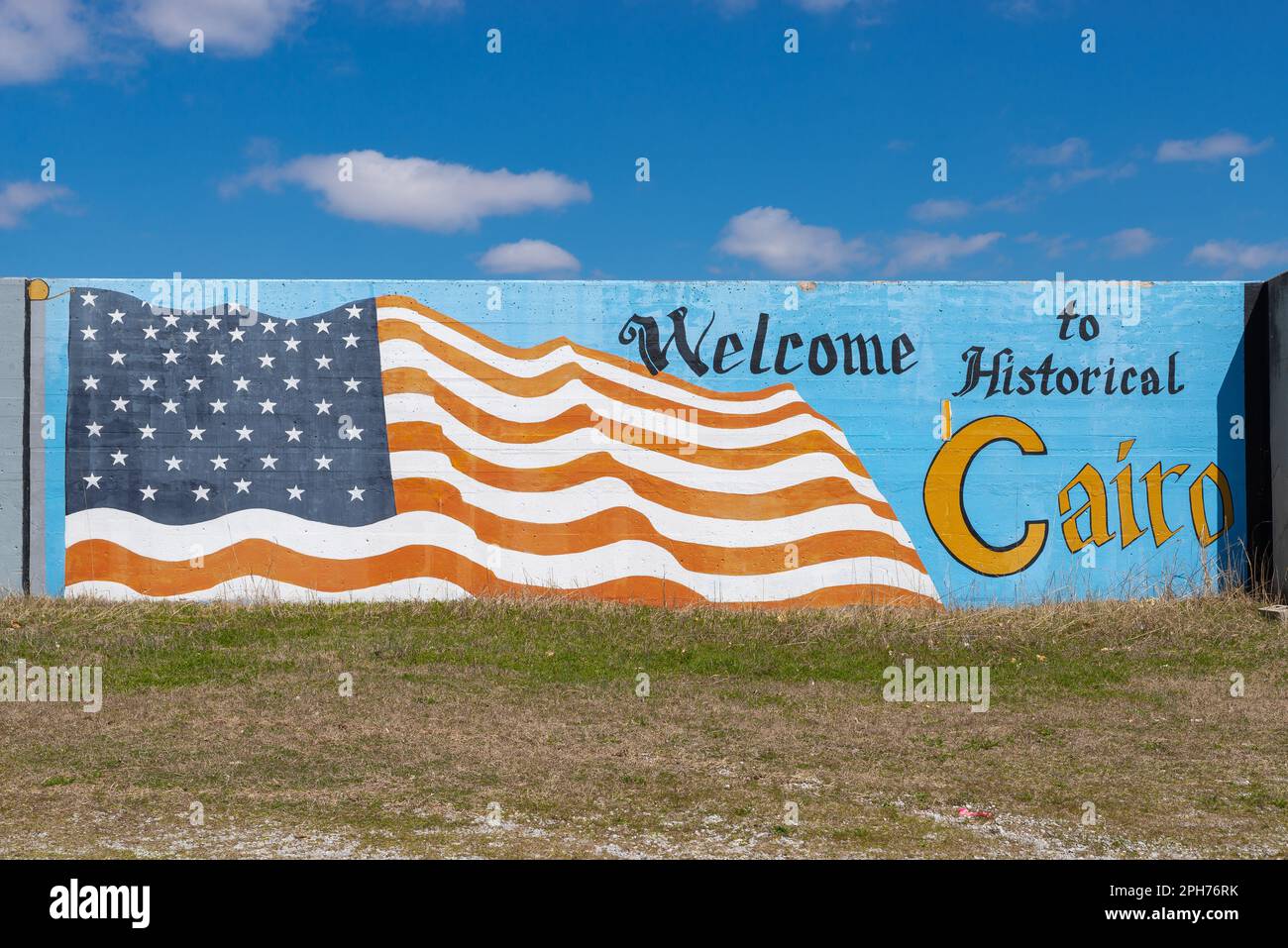 Cairo, Illinois - United States - March 19th, 2023: The Cairo River ...