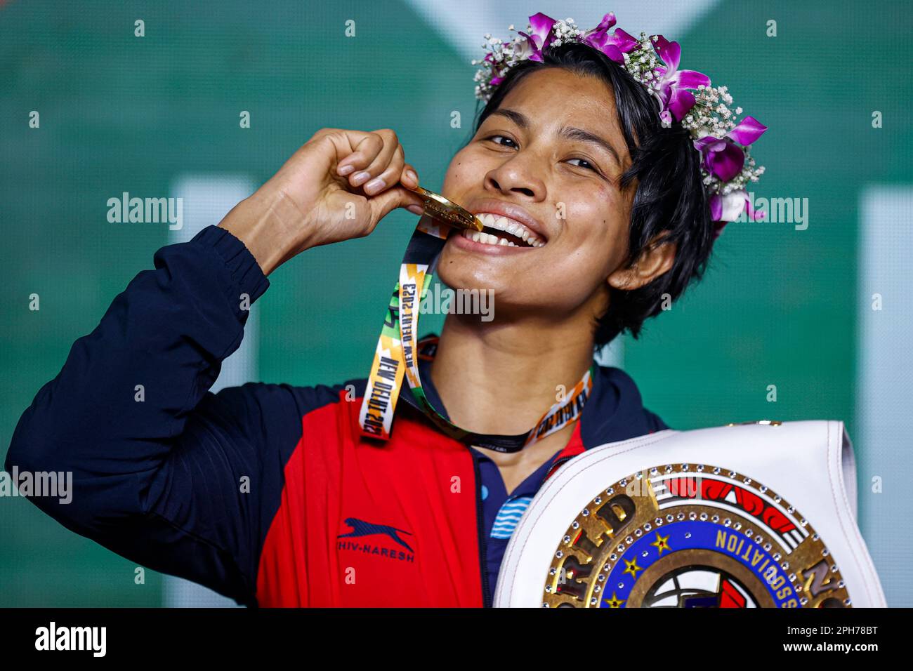 New Delhi, New Delhi, India. 26th Mar, 2023. India's Lovlina Borgohain ...