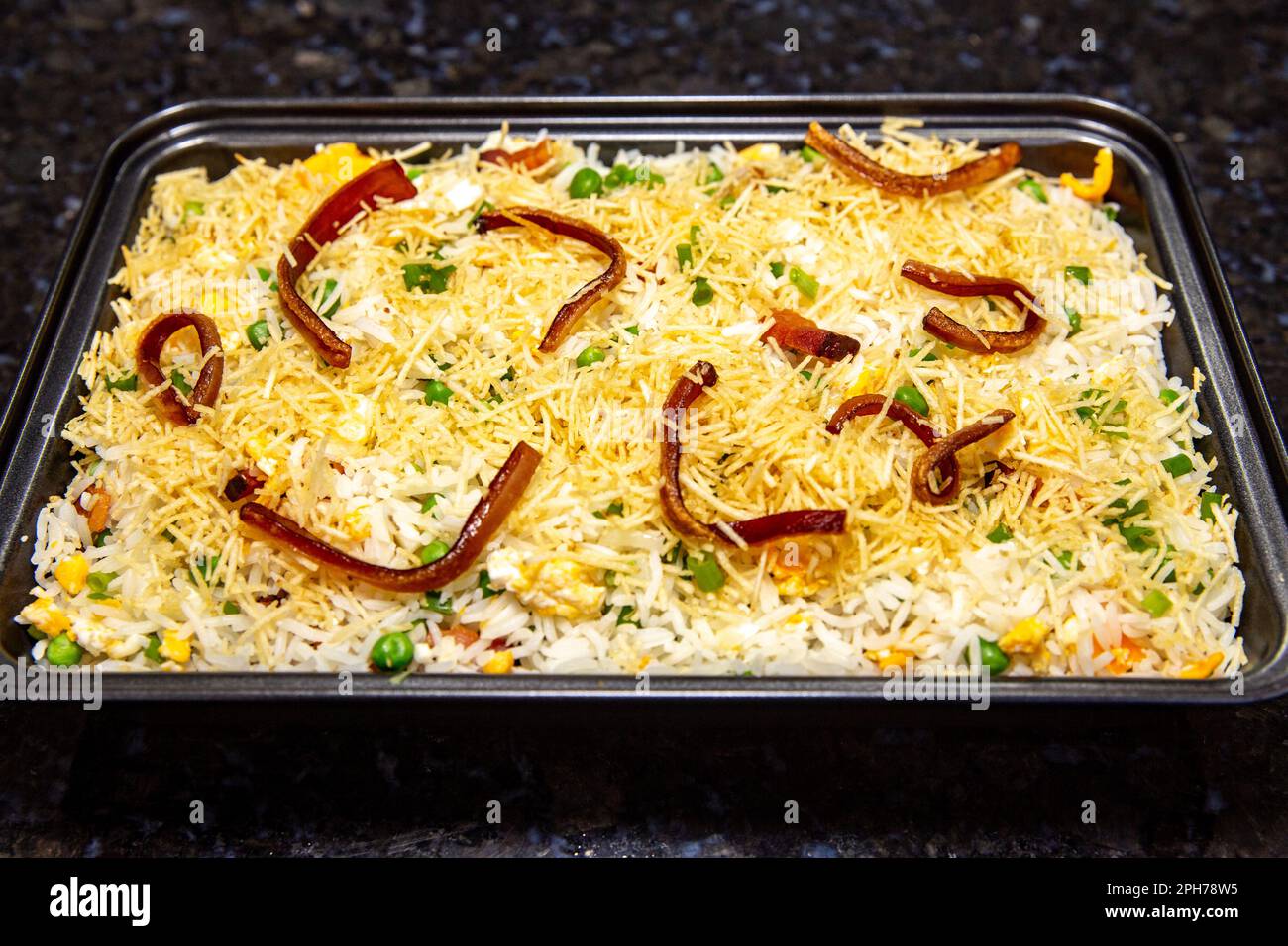 Traditional biro-biro rice, isolated in selective focus Stock Photo - Alamy