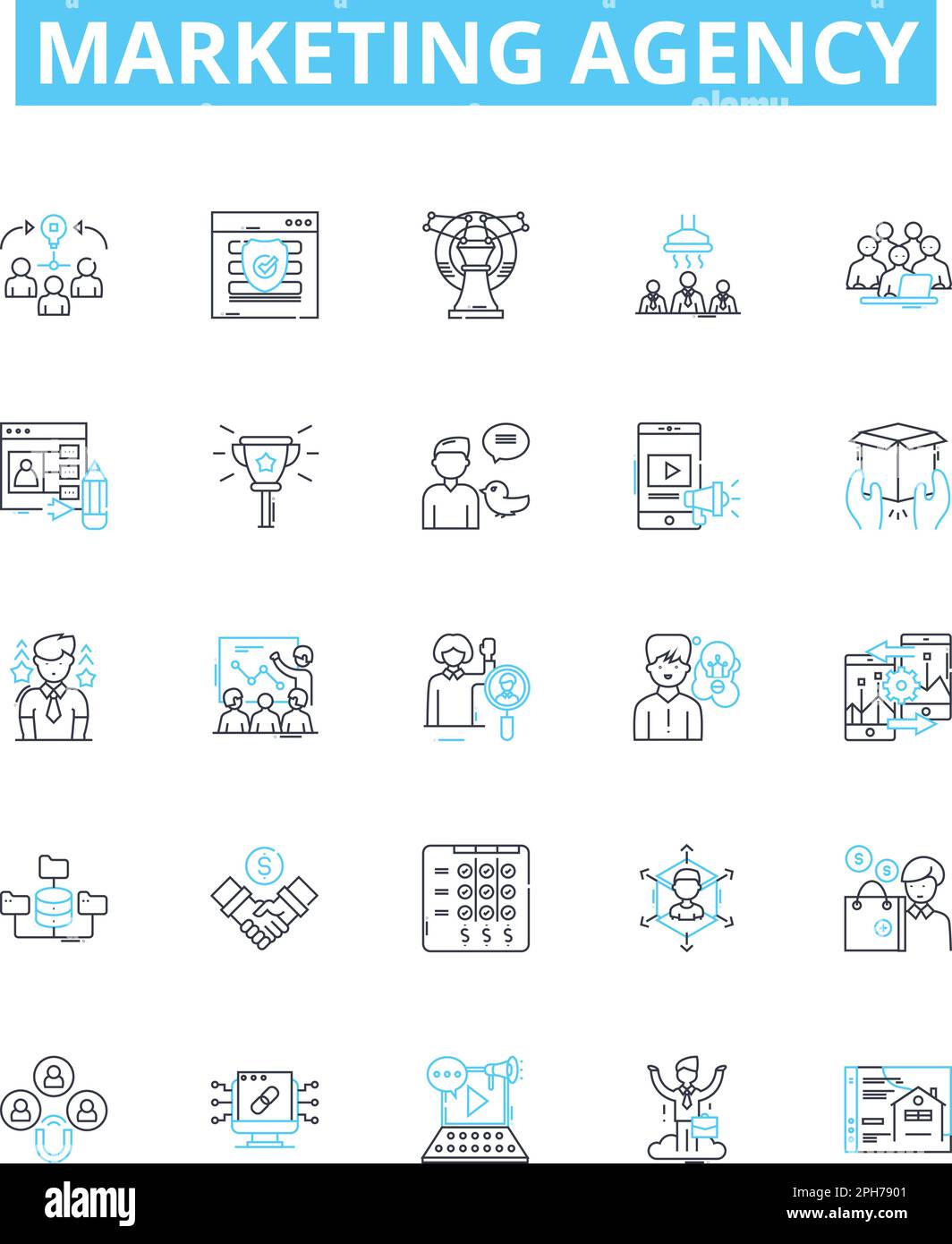 Integrated campaigns Stock Vector Images - Alamy