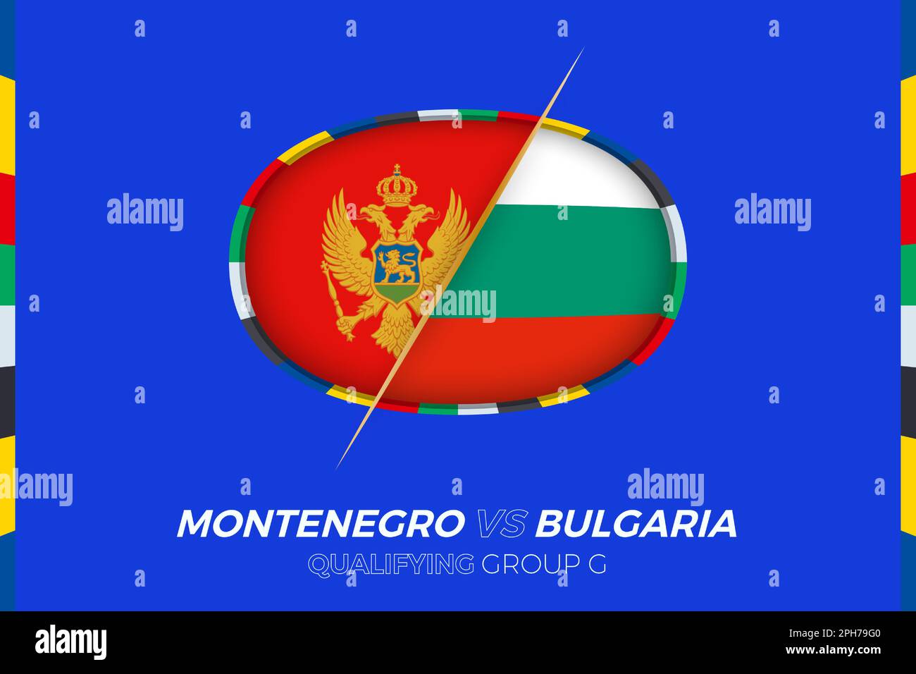 Euro 2024 qualification Stock Vector Images - Alamy