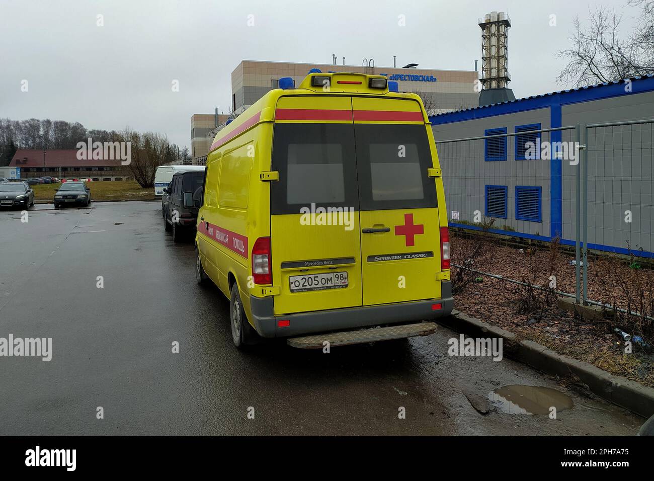 Russian Federation. Saint Petersburg and Leningrad region. The car is ...