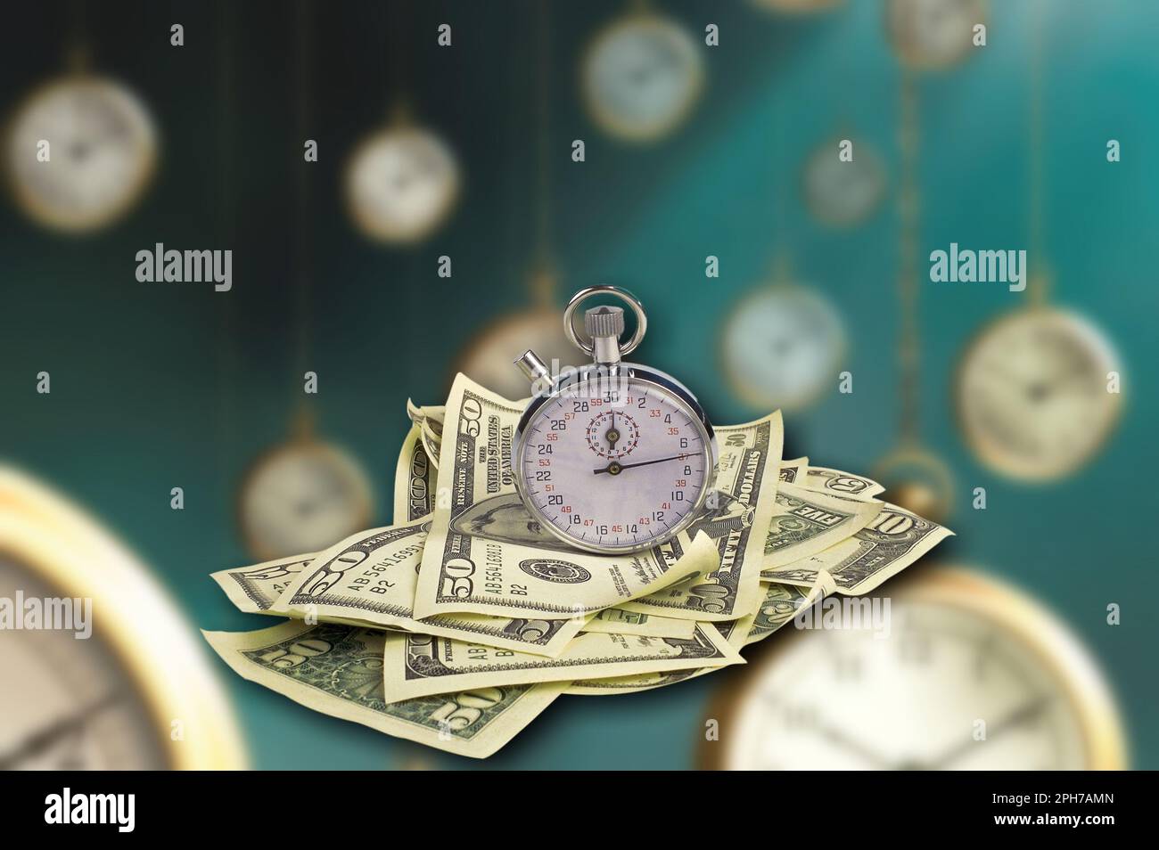 Concept business time is money Stock Photo - Alamy