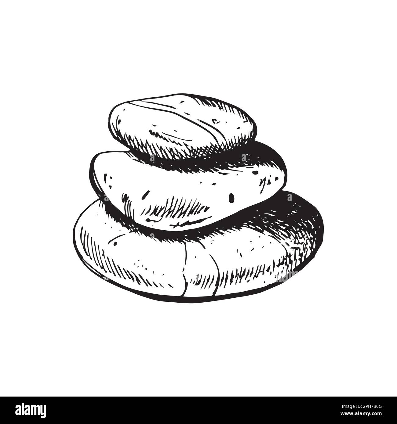 Stack rocks Stock Vector Images - Alamy