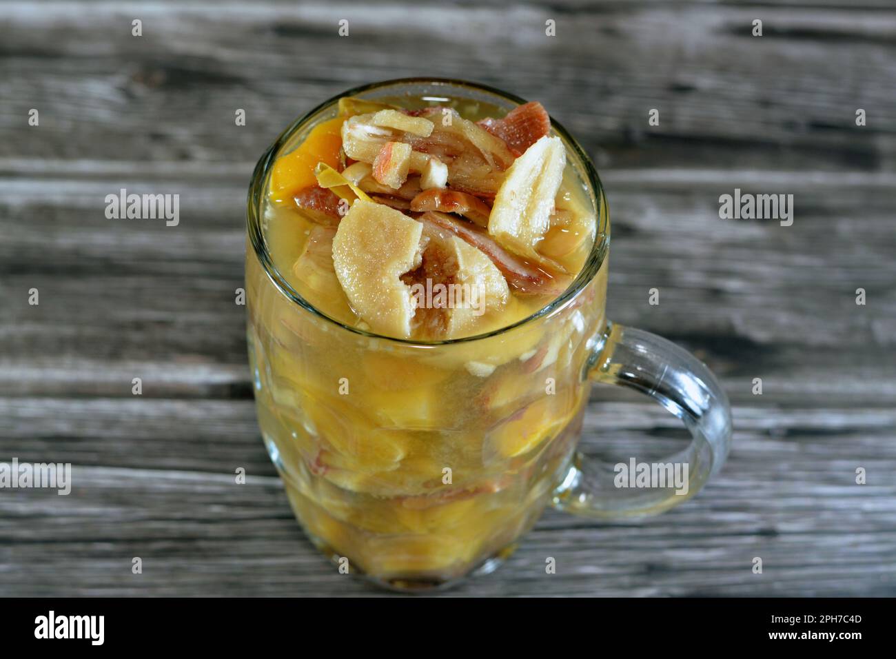 Dried fruits compote, Traditional Khoshaf kushaf dates compote that is ...