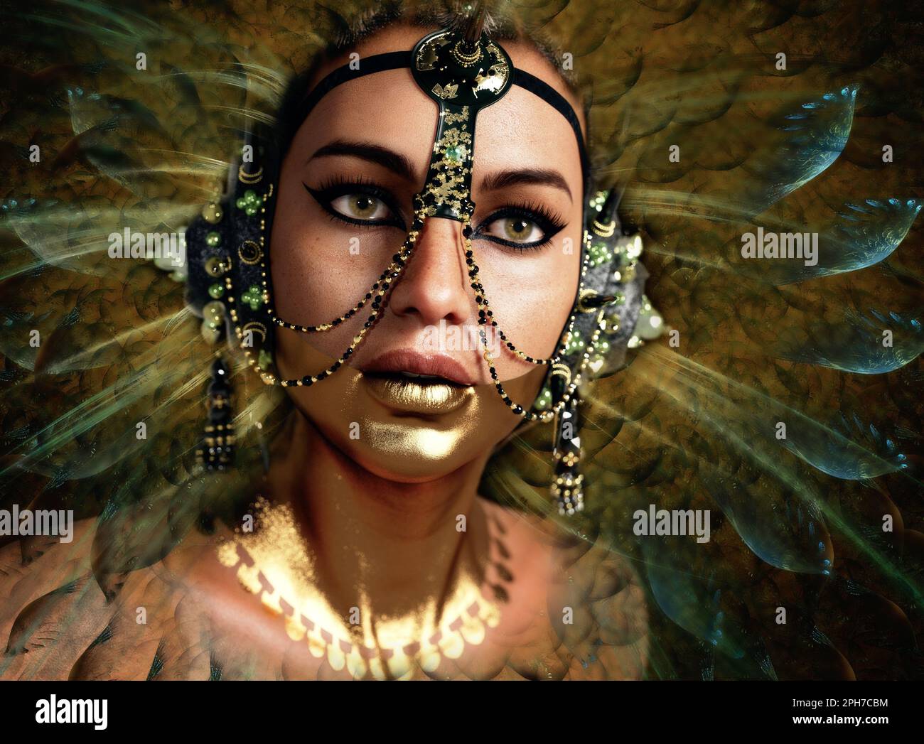 Ai generated face hi-res stock photography and images - Alamy