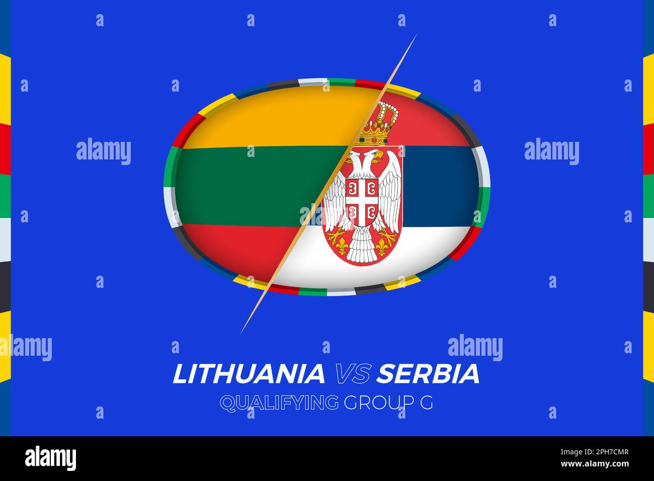 Lithuania national football team Stock Vector Images - Alamy