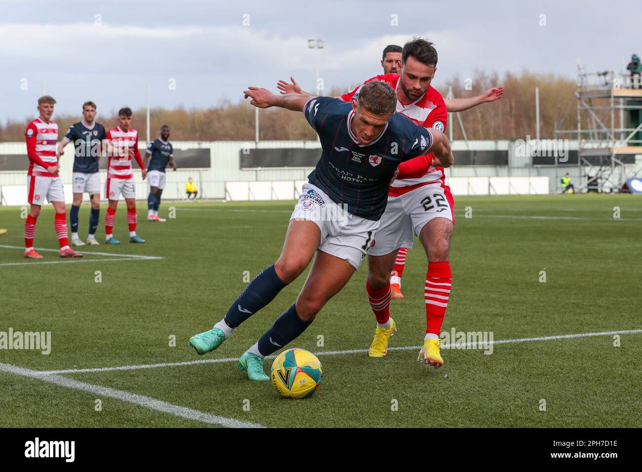 Falkirk, UK. 26th Mar, 2023. UK. The SPFL Trust Trophy Final between ...
