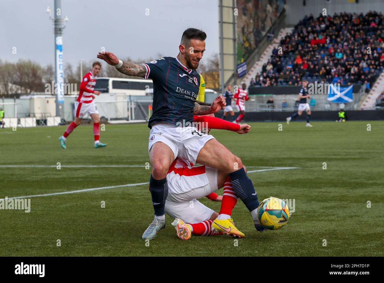 Falkirk, UK. 26th Mar, 2023. UK. The SPFL Trust Trophy Final between ...