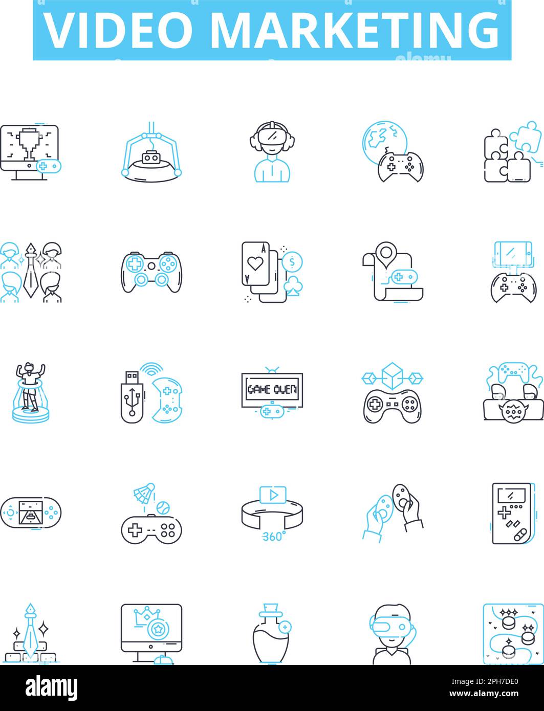 Livestream production Stock Vector Images - Alamy