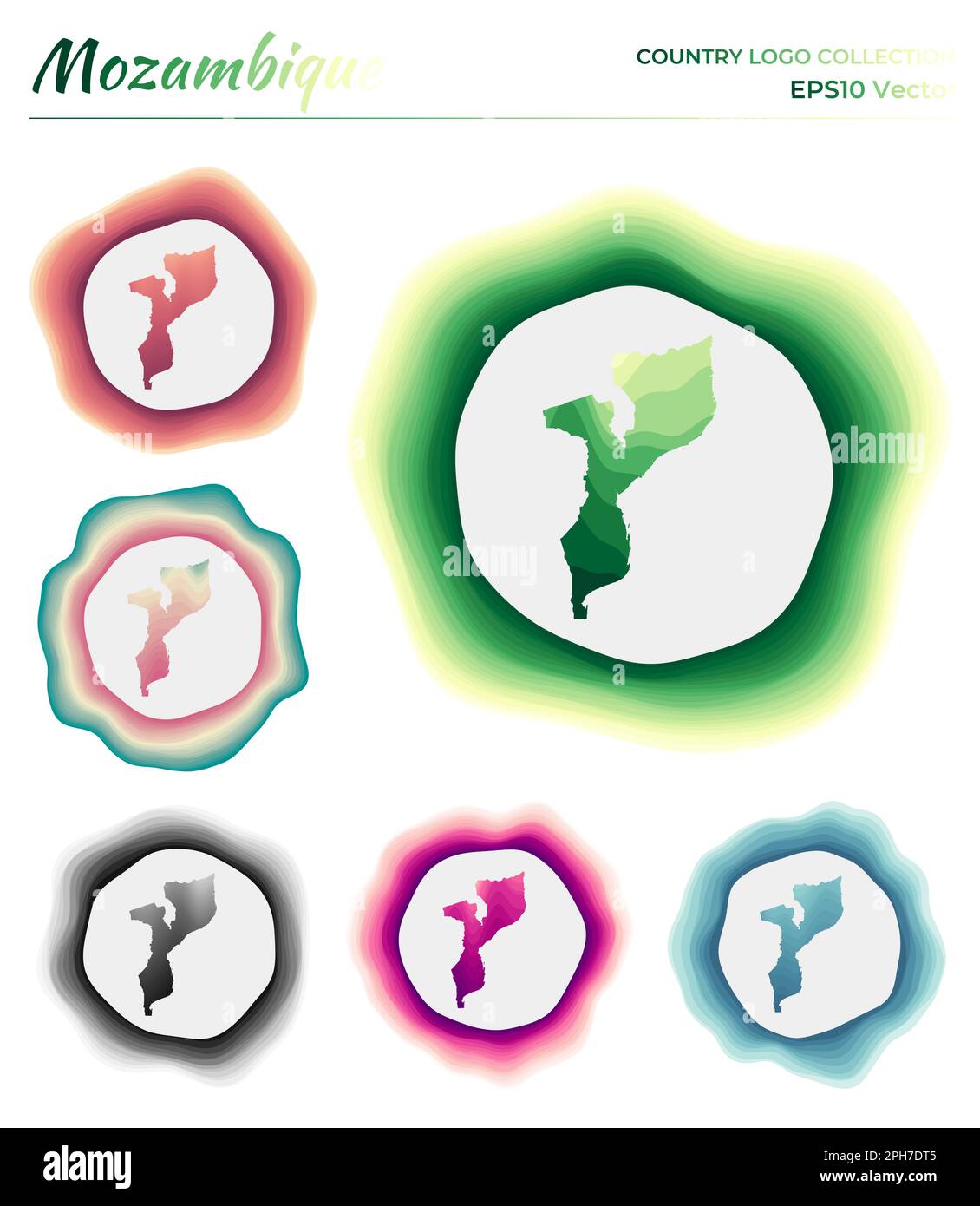 Mozambican border sign Stock Vector Images - Alamy