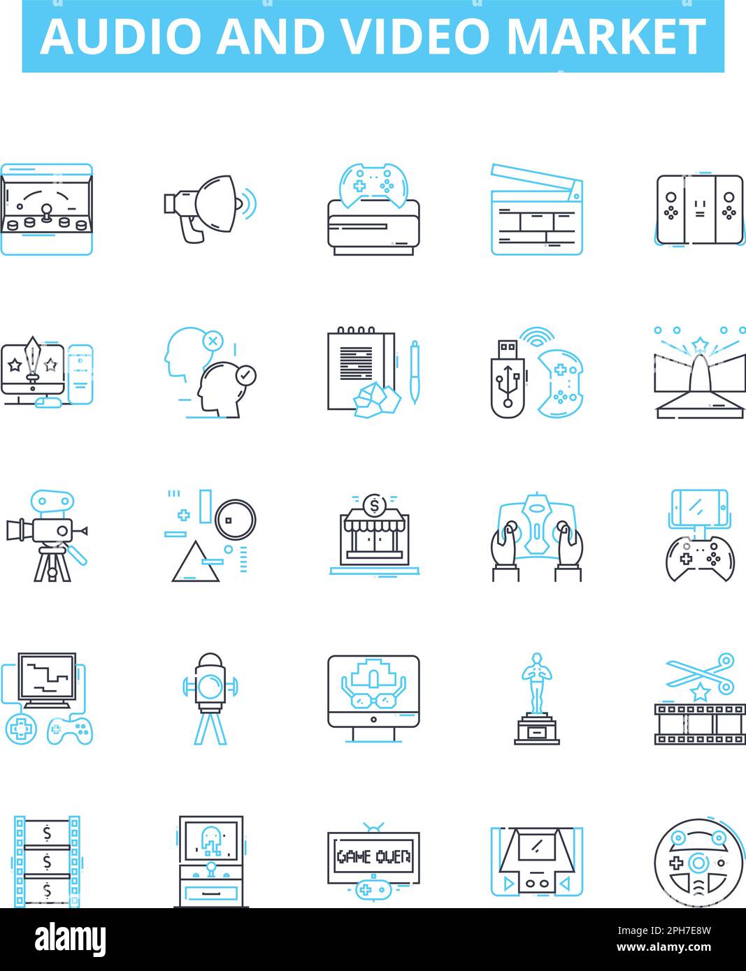 Digital components production Stock Vector Images - Alamy