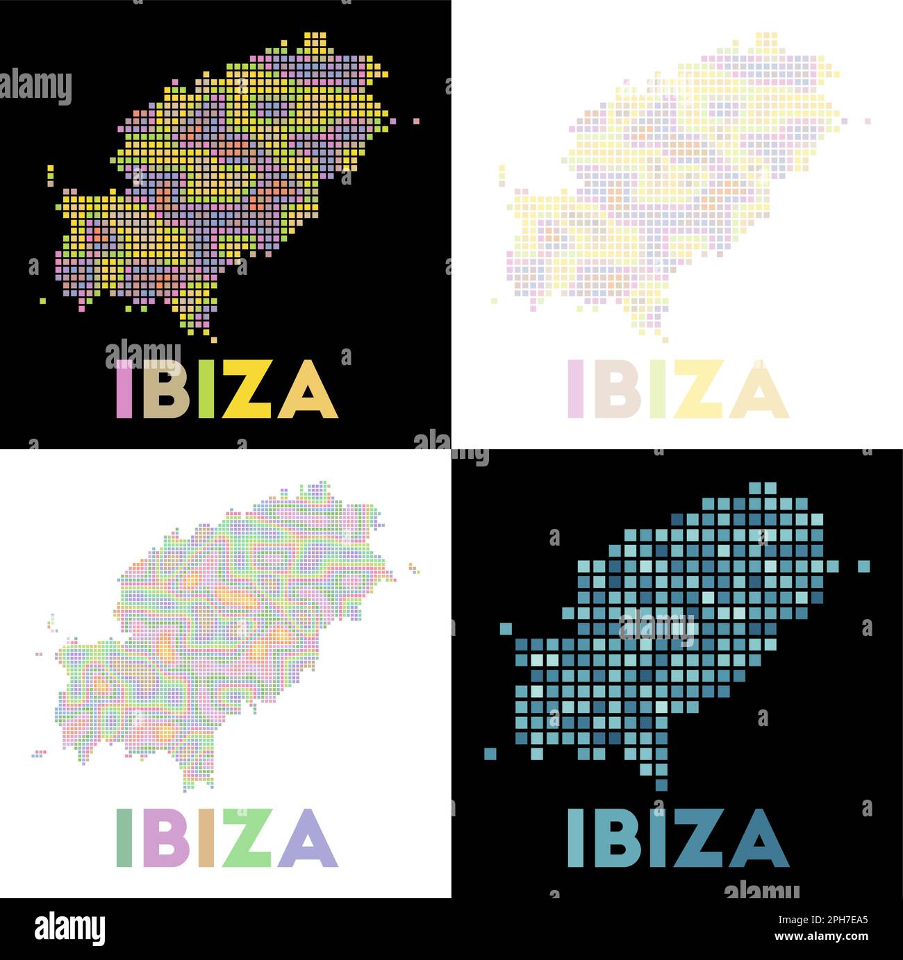 Ibiza map hi-res stock photography and images - Alamy