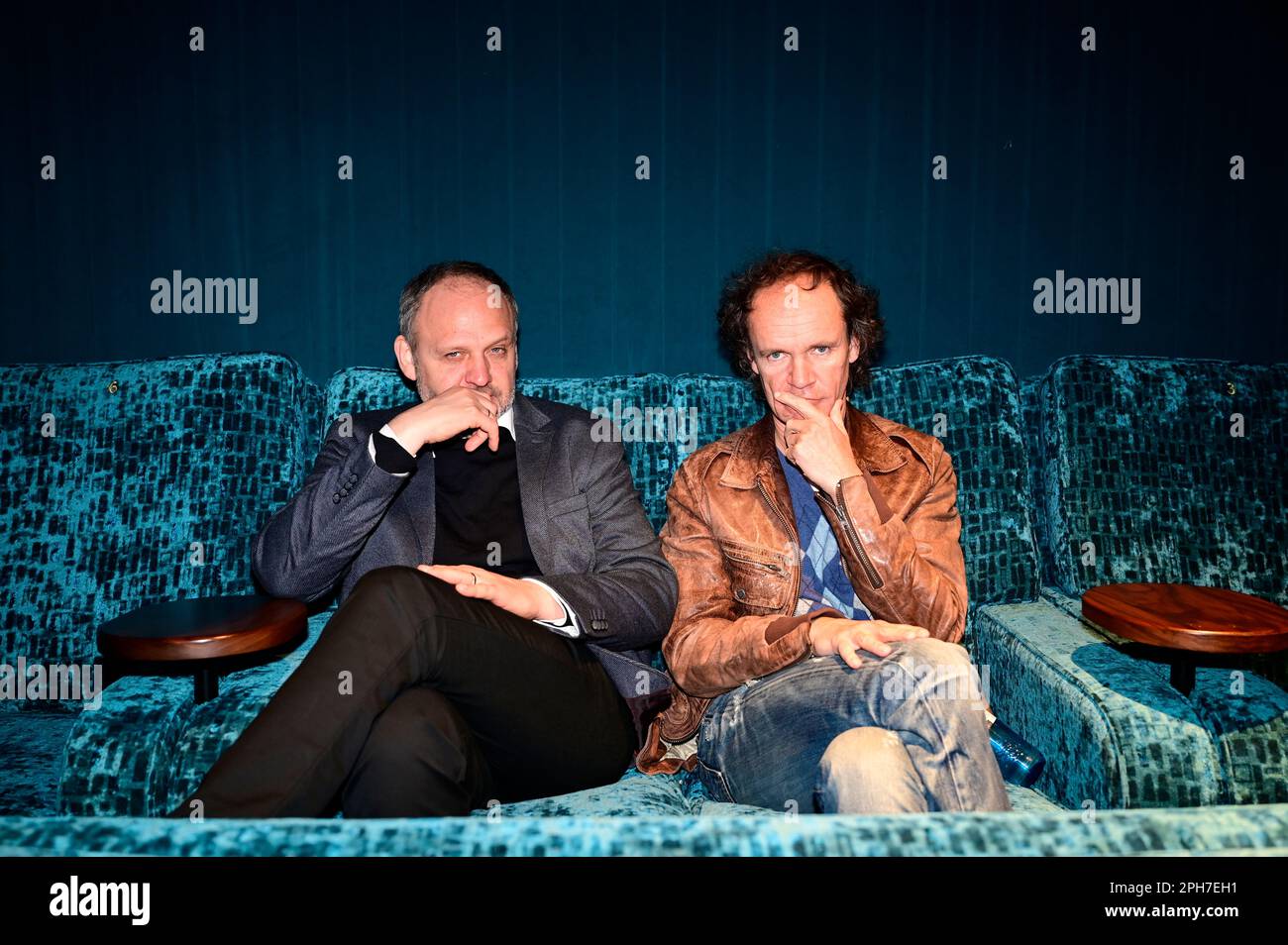 Torsten Reglin und Olaf Schubert bei der Kinopremiere der Komödie "Olaf ...