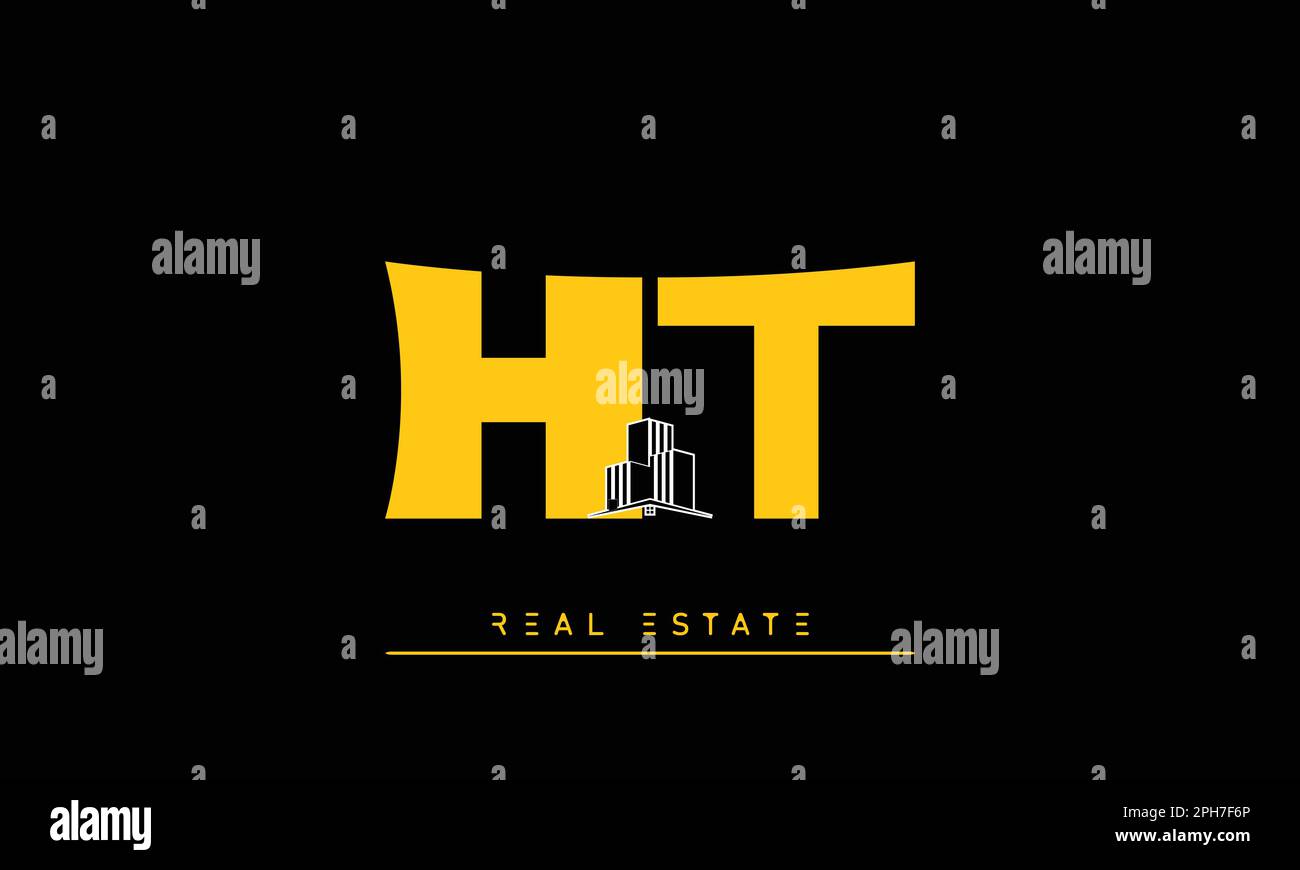 Ht real estate logo hi-res stock photography and images - Alamy