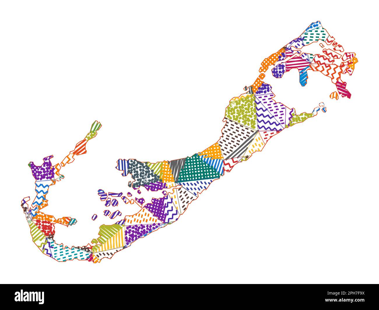 Bermuda triangle map hi-res stock photography and images - Alamy