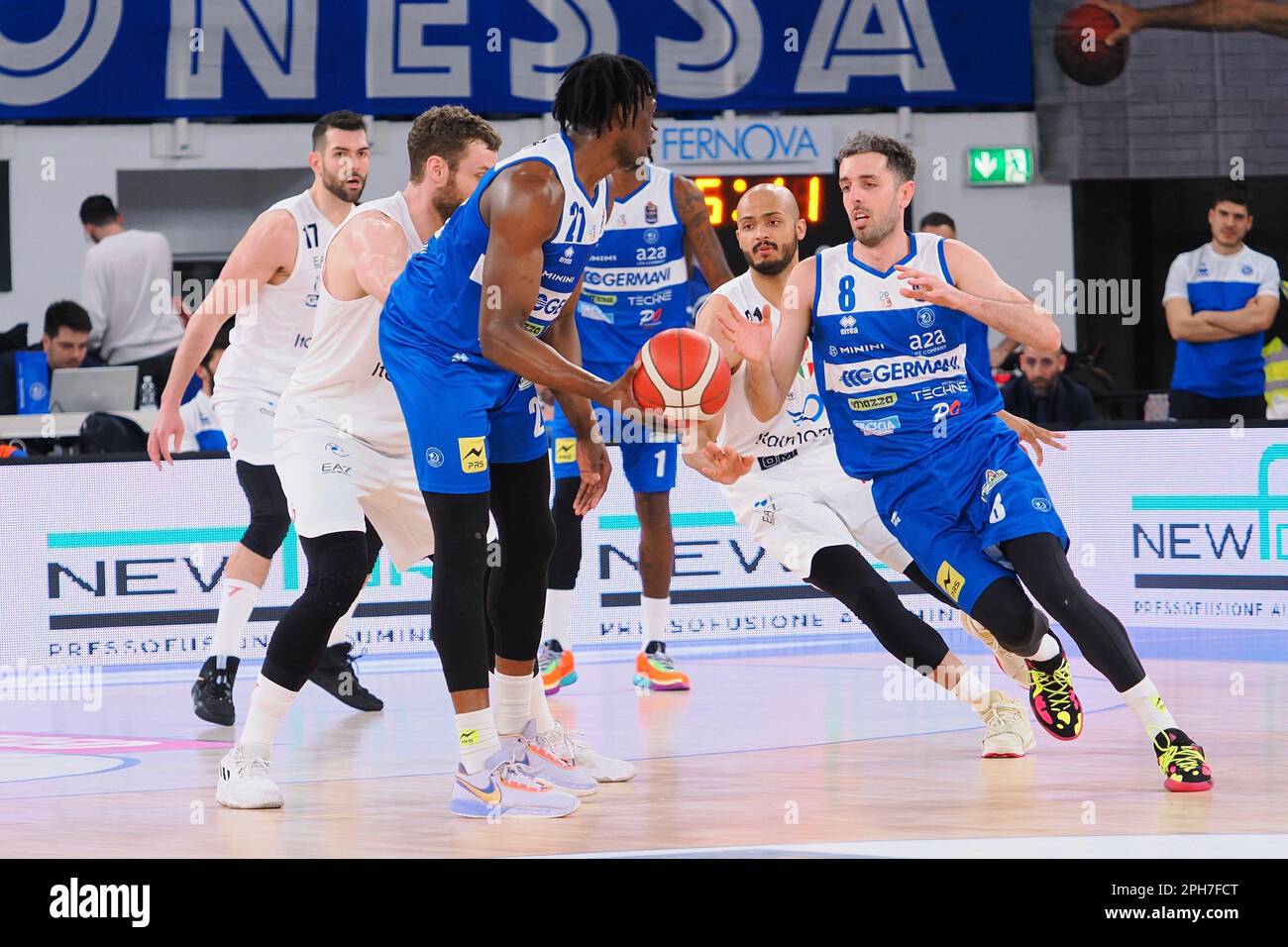 Brescia, Italy. 26th Mar, 2023. Palaleonessa A2A, Brescia, Italy, March ...