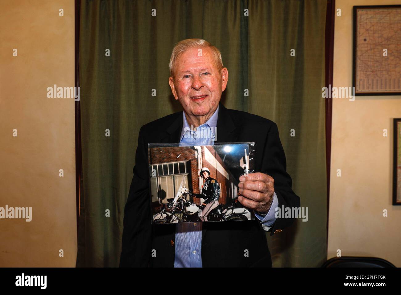 March 25, 2023, Los Angeles, California, USA: Ed Jackson, police ...