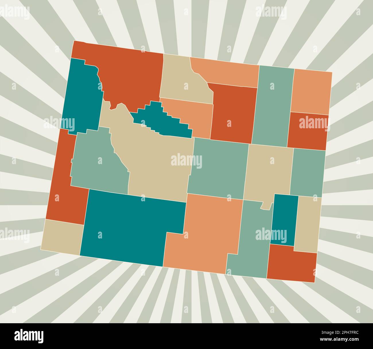 Color palette sunset Stock Vector Images - Alamy