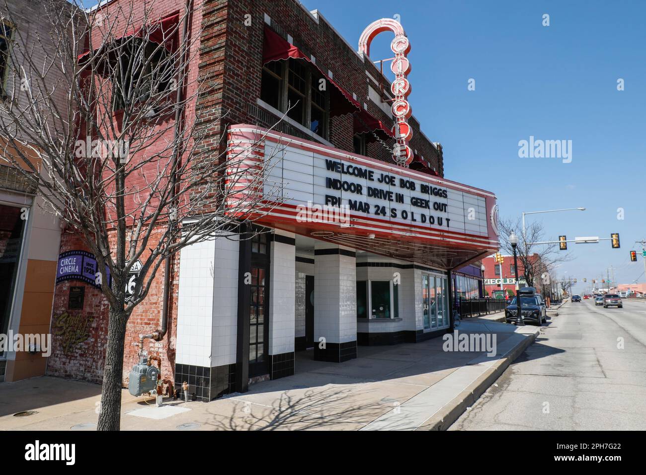 March 25, 2023, TULSA, OKLAHOMA, USA: Circle Cinema the location for ...