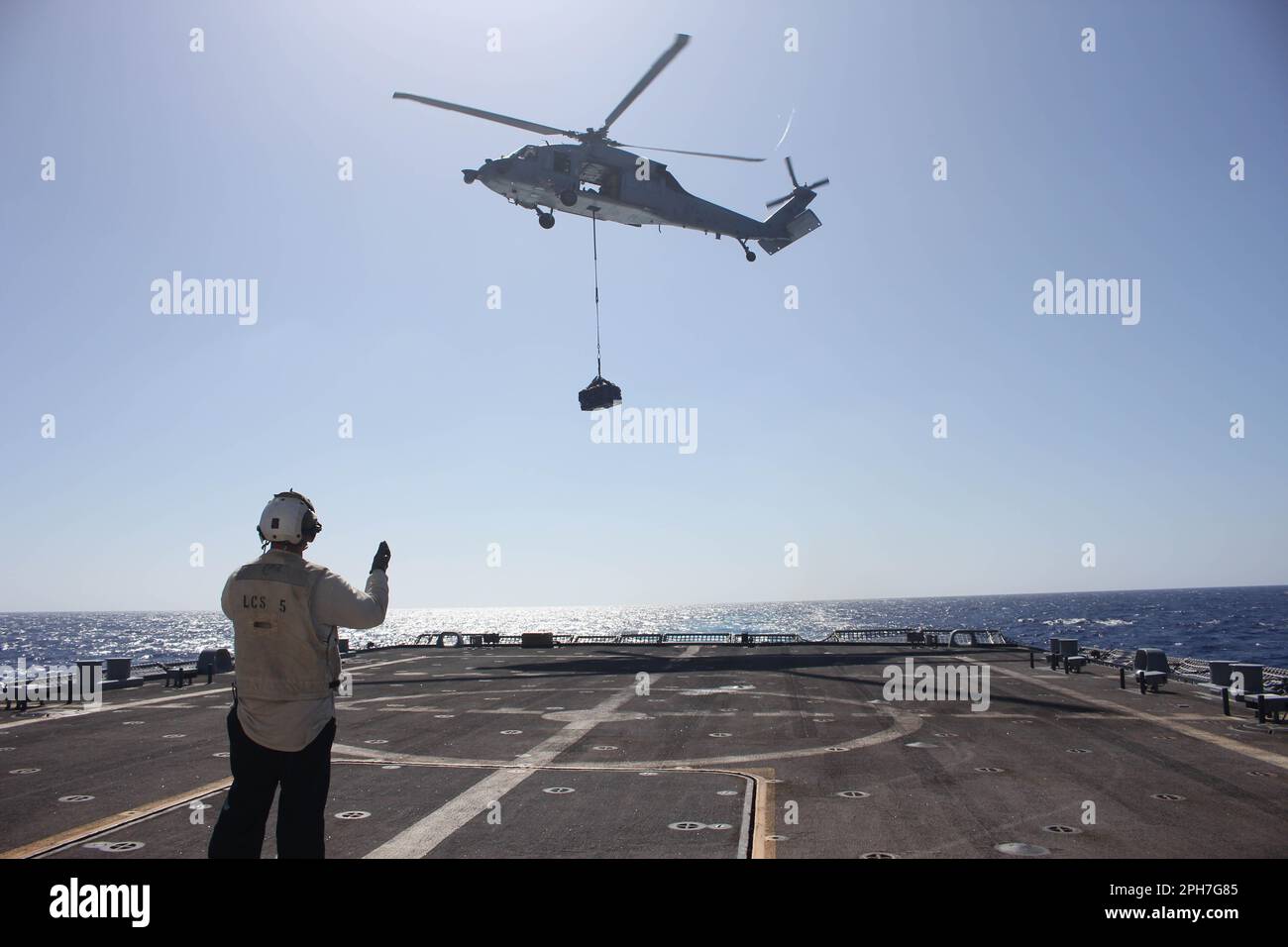 230321-N-N3764-0005 CARIBBEAN SEA - (Mar. 21, 2023) – Boatswain’s Mate ...