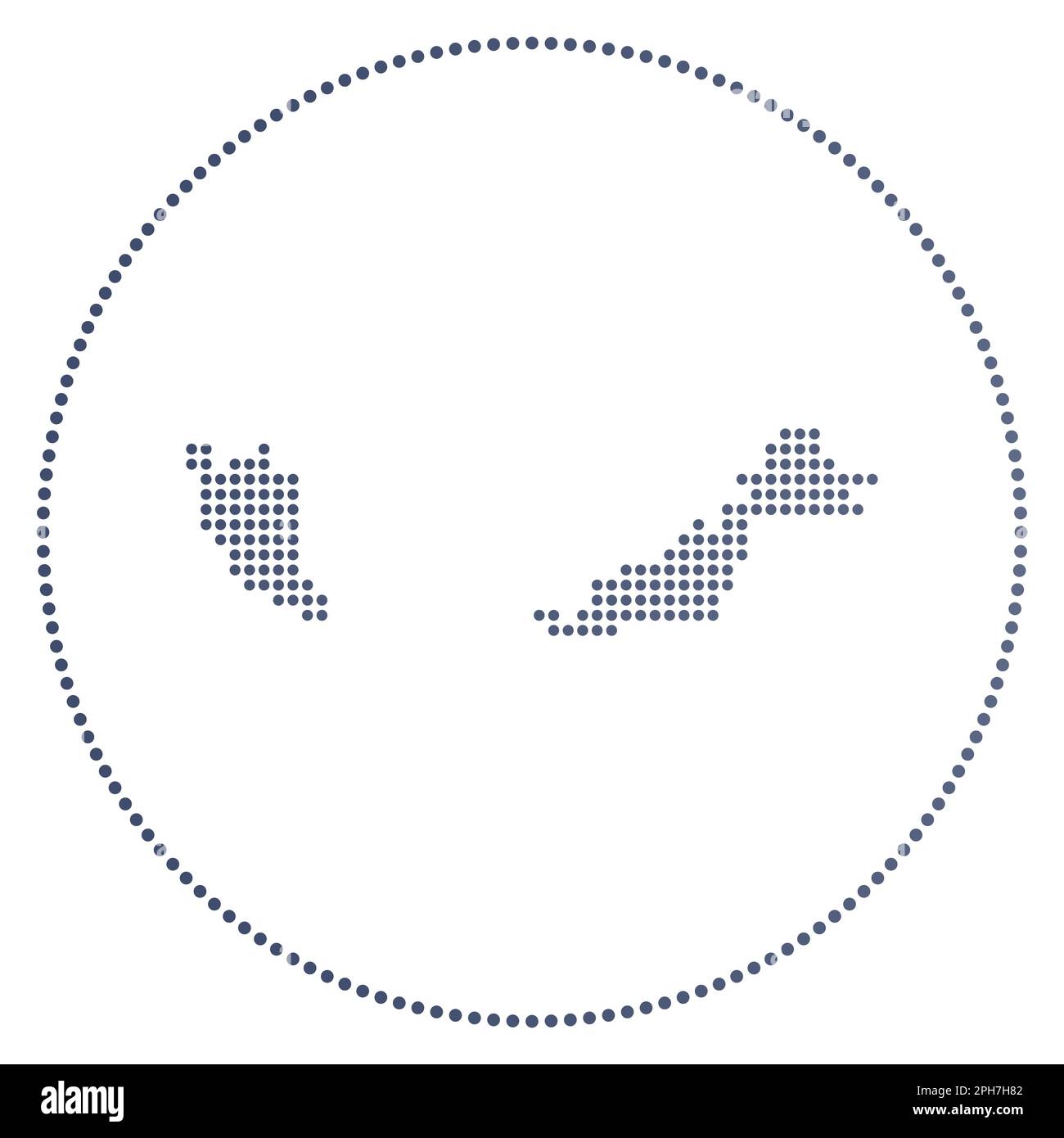 Malaysia digital badge. Dotted style map of Malaysia in circle. Tech ...