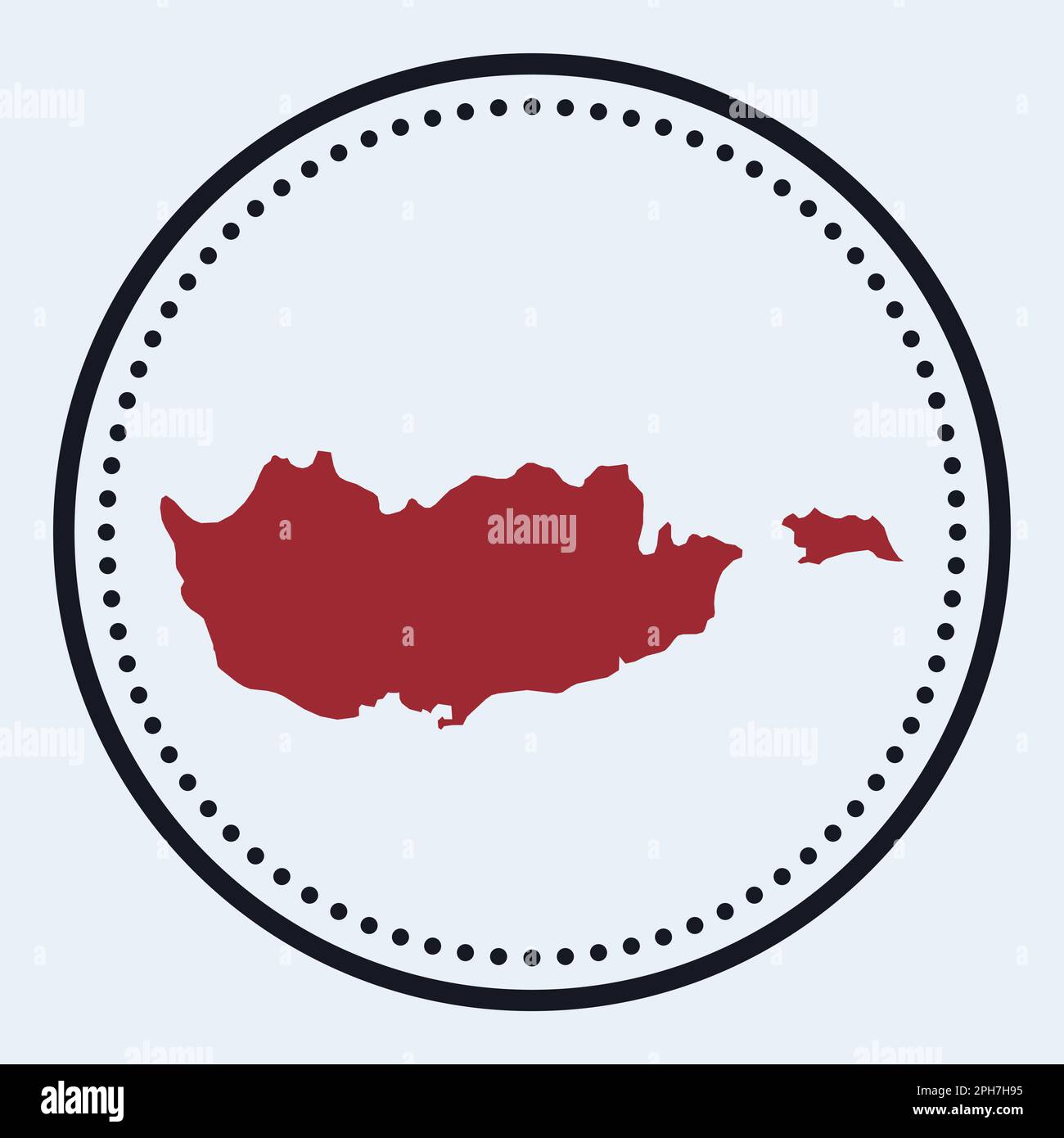 Cyprus round stamp. Round logo with country map and title. Stylish ...