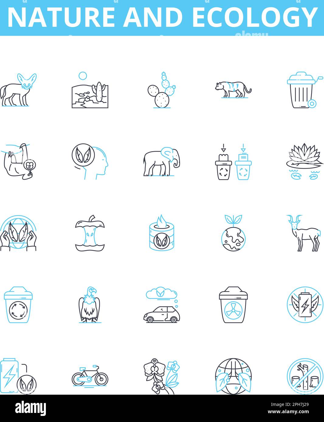Nature and ecology vector line icons set. Ecology, Nature, Environment ... Nature and ecology vector line icons set. Ecology, Nature, Environment ...