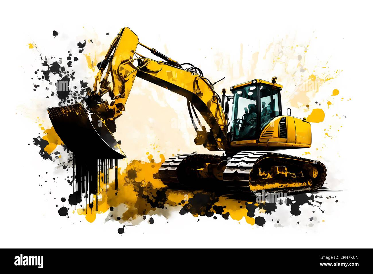 Demolition truck Cut Out Stock Images & Pictures - Alamy