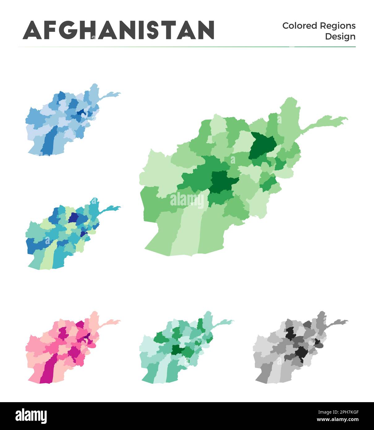 Afghanistan map collection. Borders of Afghanistan for your infographic ...