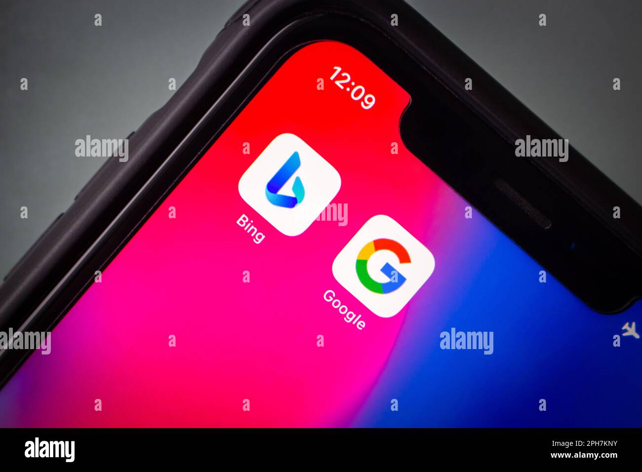 Microsoft Bing and Google icons on iPhone. In Feb 2023, Microsoft announced its integration of ...