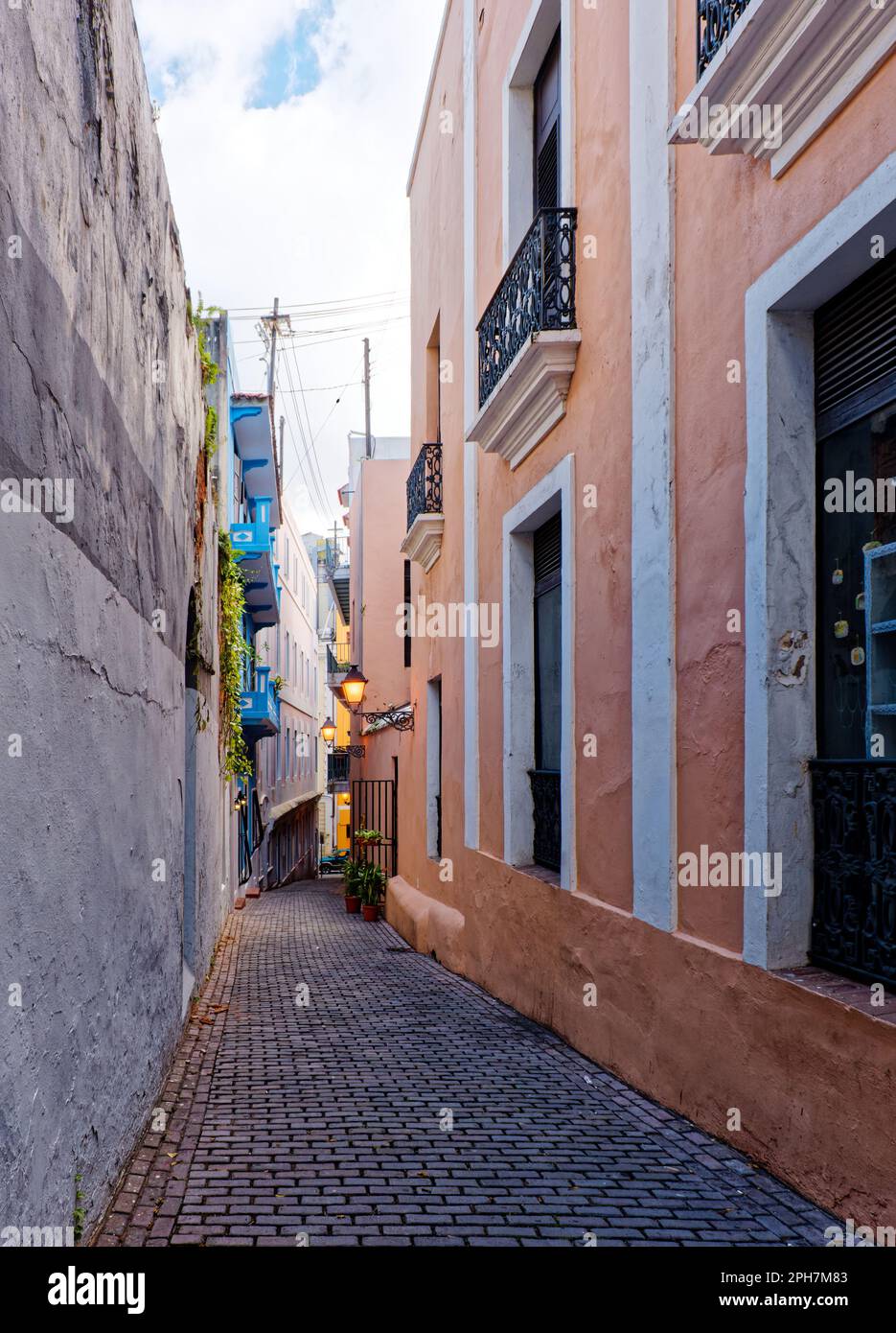 SAN JUAN, PUERTO RICO - February 1, 2023: San Juan serves as a major ...