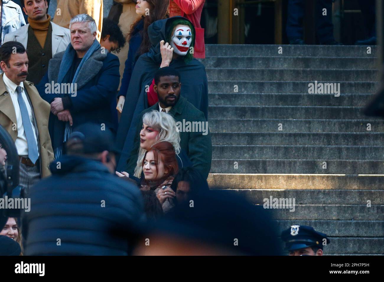 Joker folie a deux court hi-res stock photography and images - Alamy