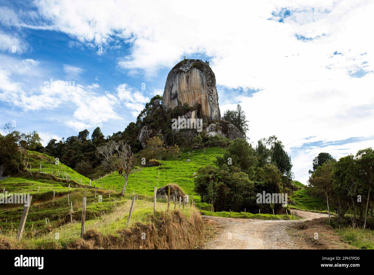 Monolith 22 meters high above ground level, located in the municipality ...