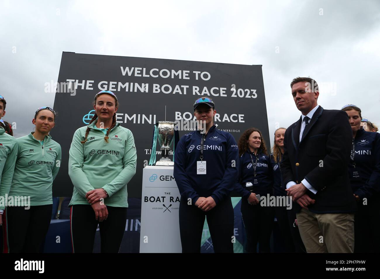 River Thames, London, UK. 26th Mar, 2023. University Boat Races, Oxford ...