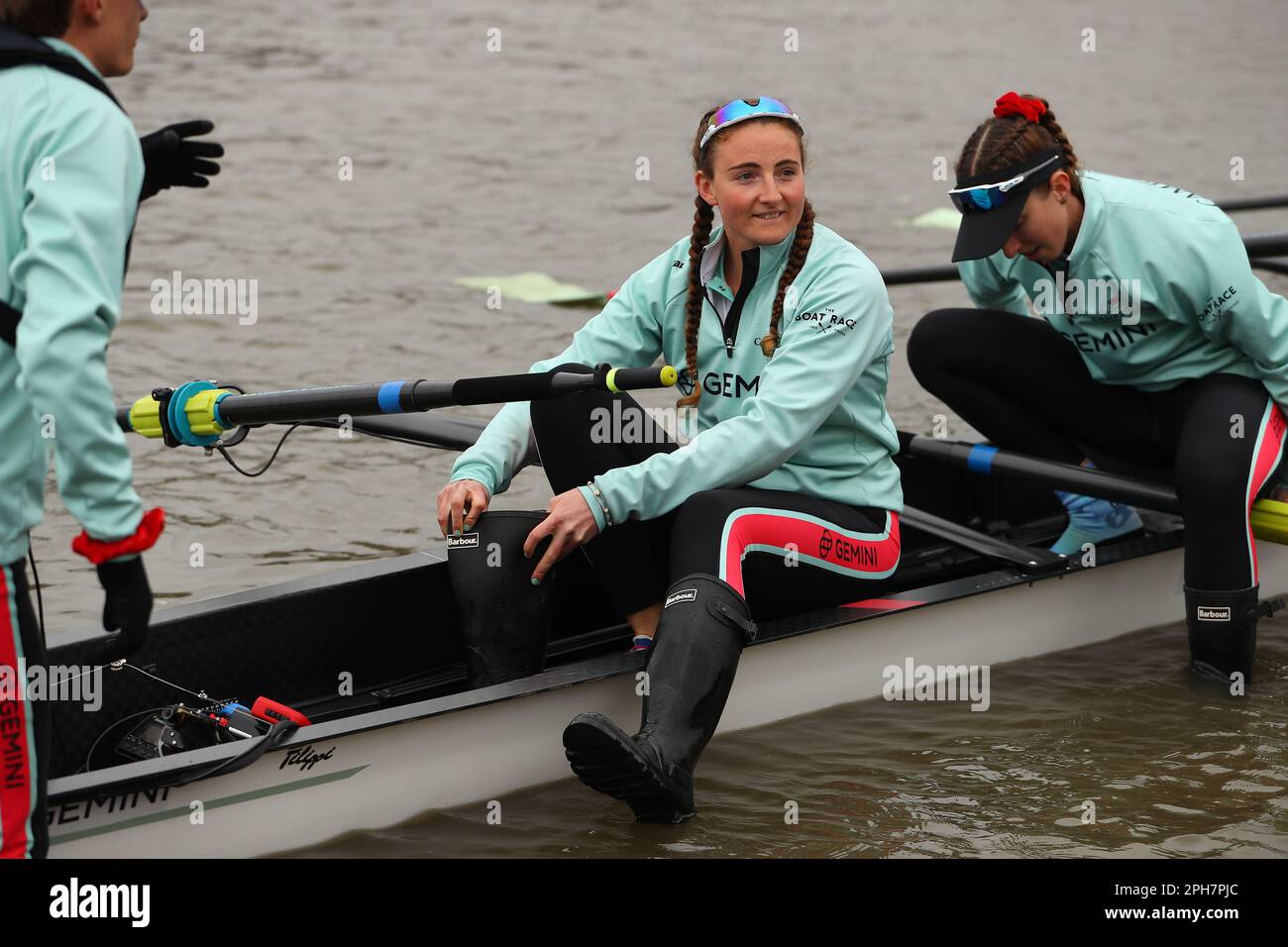 River Thames, London, UK. 26th Mar, 2023. University Boat Races, Oxford ...