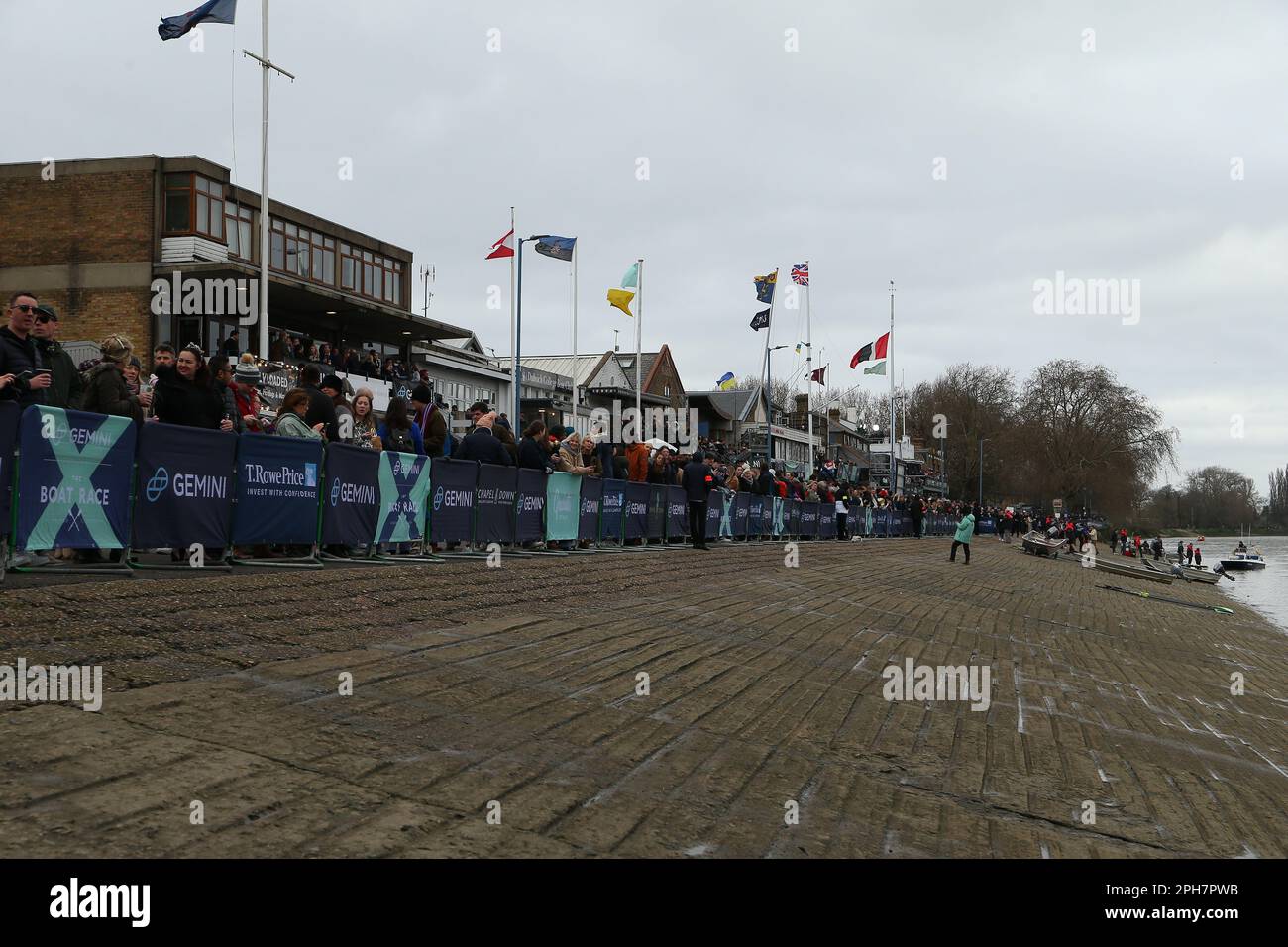 River Thames, London, UK. 26th Mar, 2023. University Boat Races, Oxford ...