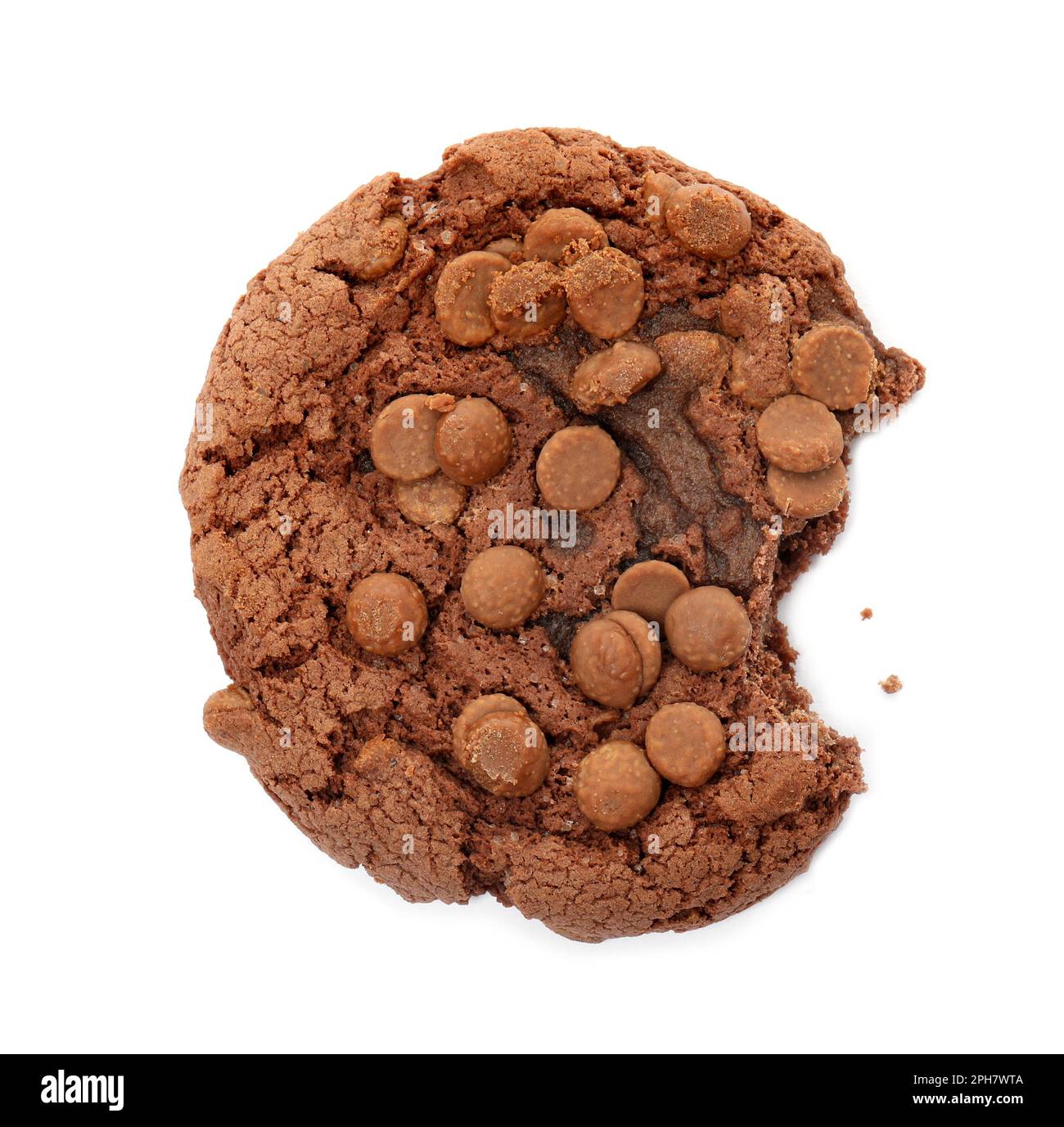 Bitten chocolate chip cookie isolated hi-res stock photography and ...