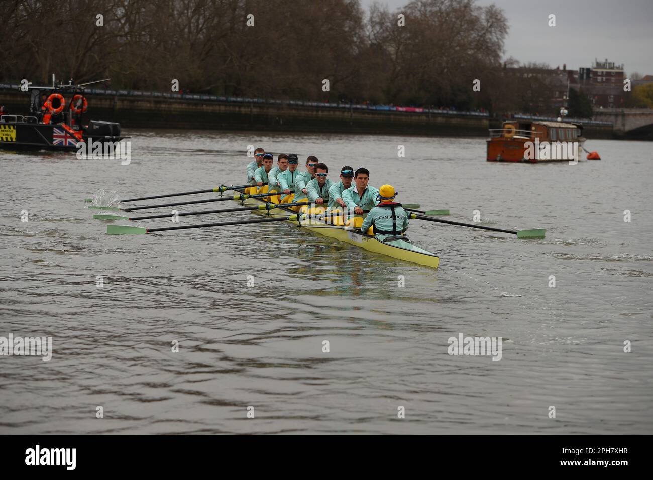 River Thames, London, UK. 26th Mar, 2023. University Boat Races, Oxford ...