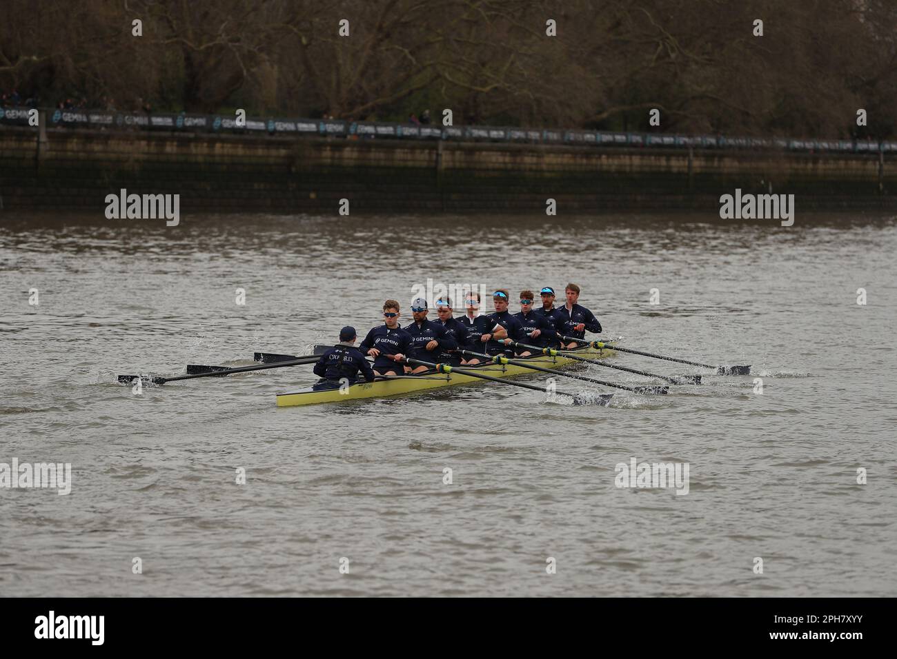 River Thames, London, UK. 26th Mar, 2023. University Boat Races, Oxford ...