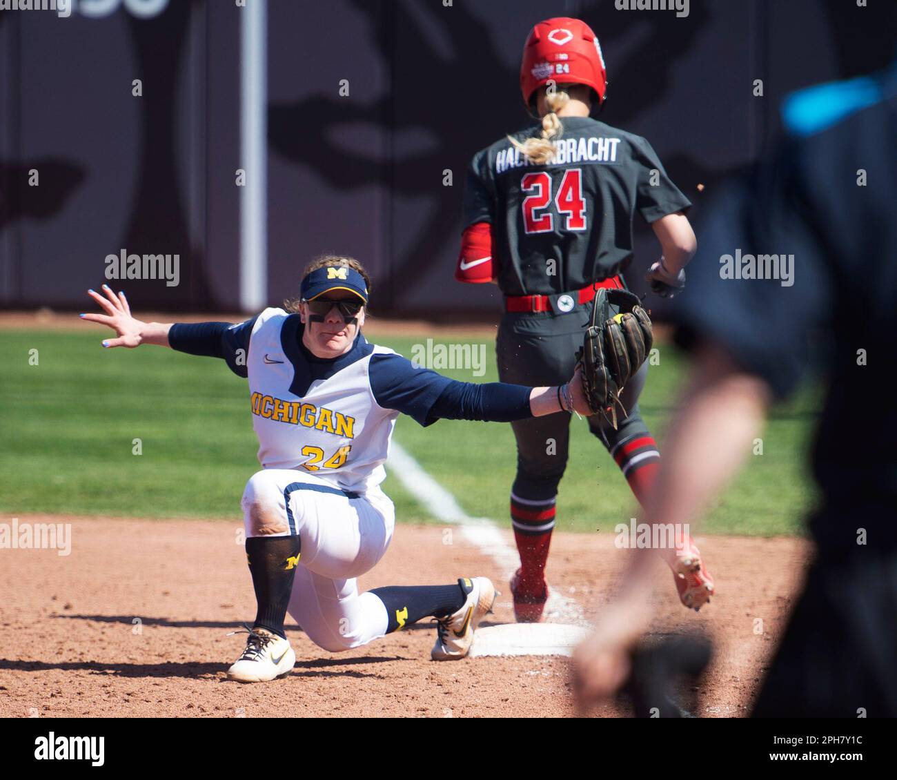 Columbus, Ohio, USA. 26th Mar, 2023. Ohio State Buckeyes catcher Sam ...