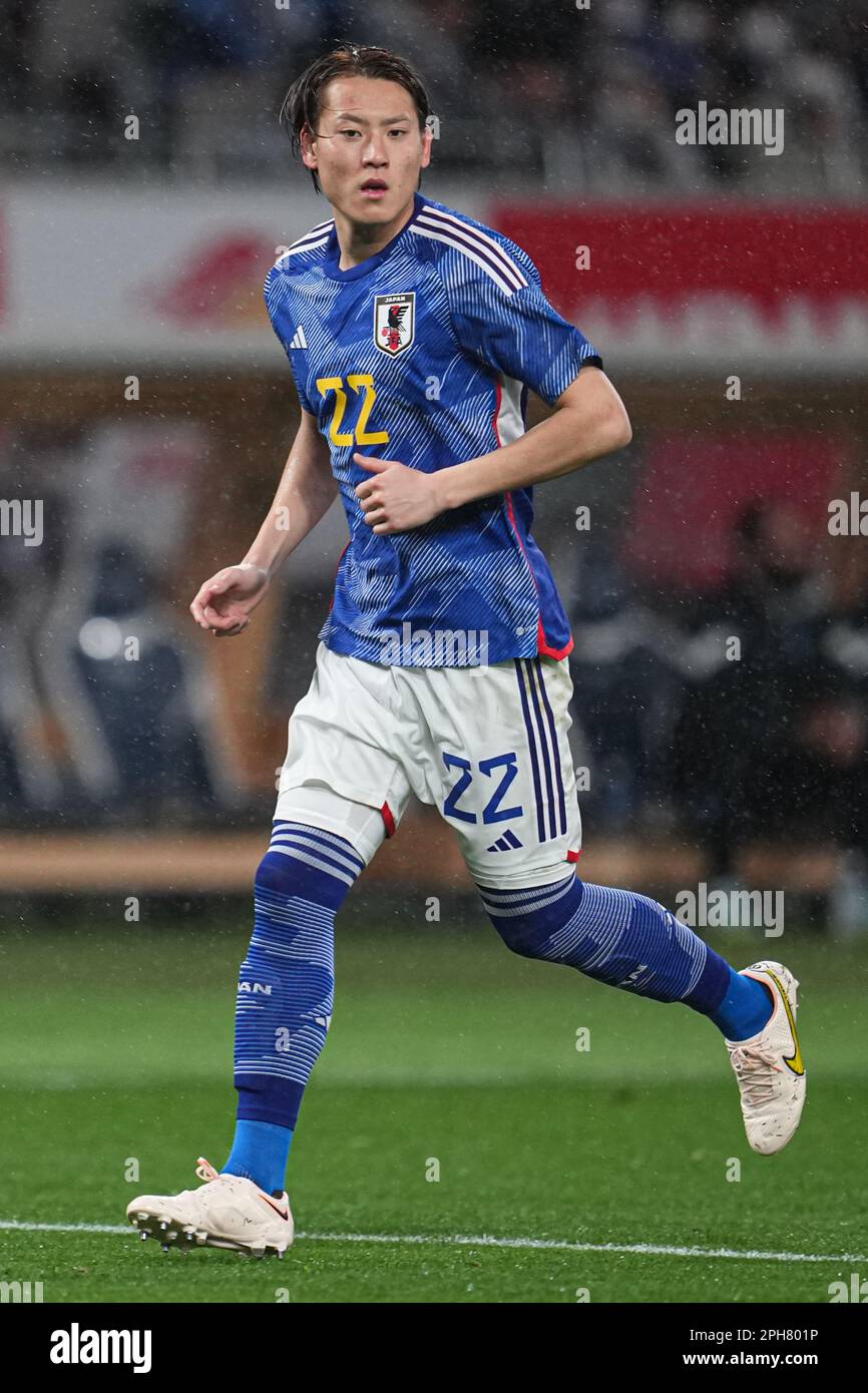 National Stadium, Tokyo, Japan. 24th Mar, 2023. Ayumu Seko (JPN), MARCH 24, 2023 - Football ...