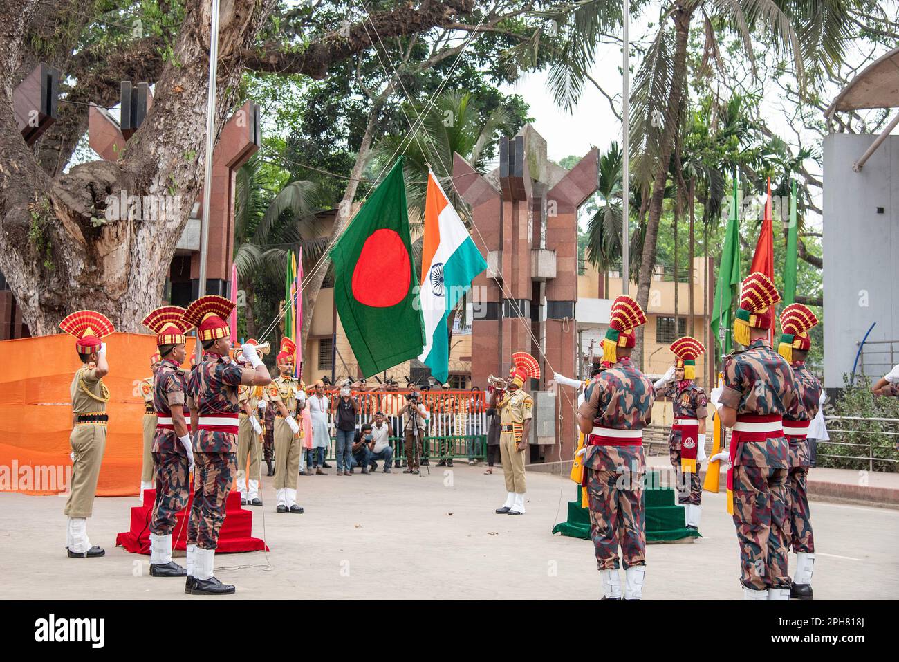 Bangaon, West Bengal, India. 26th Mar, 2023. Different moments of joint ...