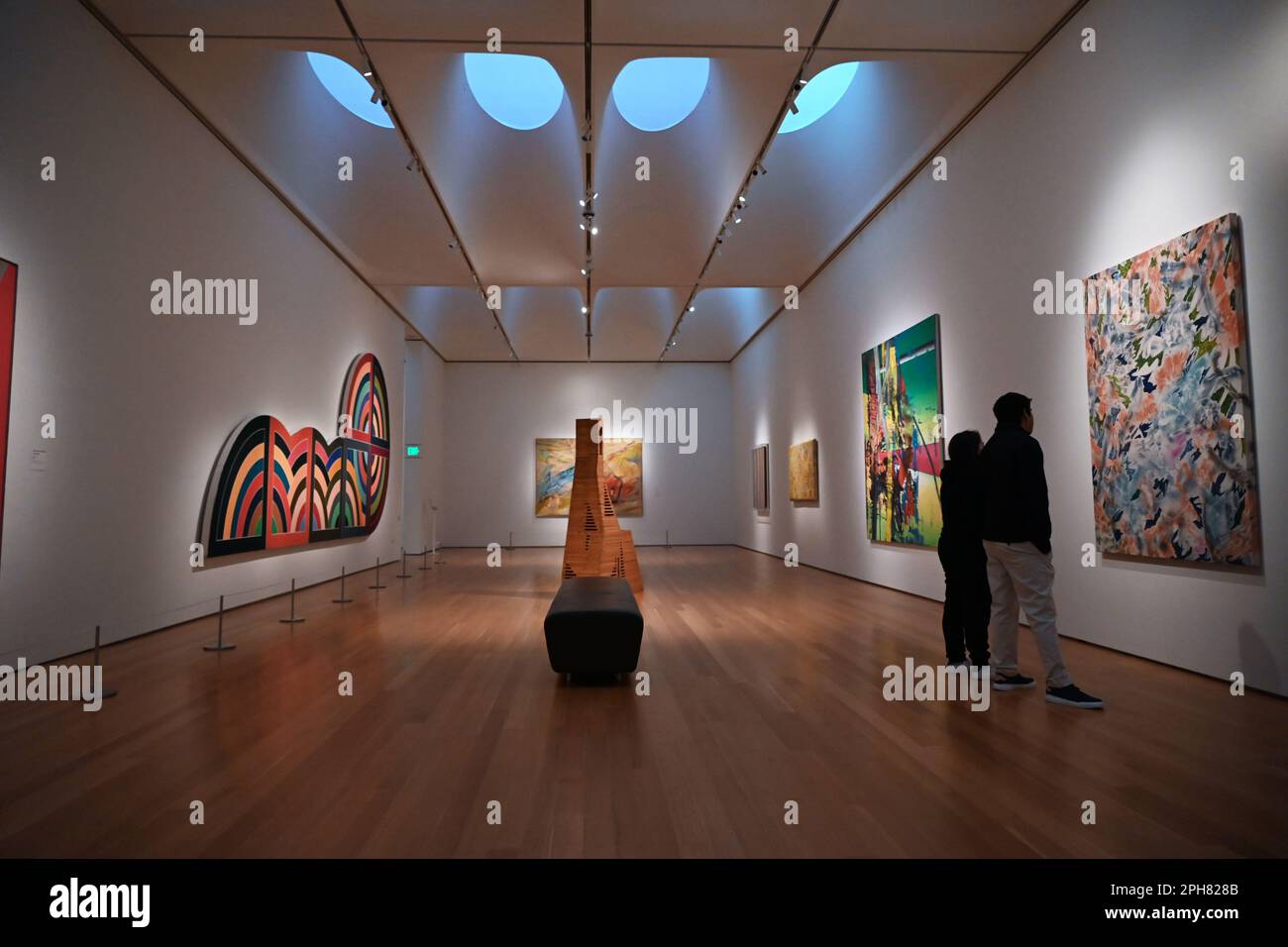 Exhibit space inside the West Building at the North Carolina Museum of ...
