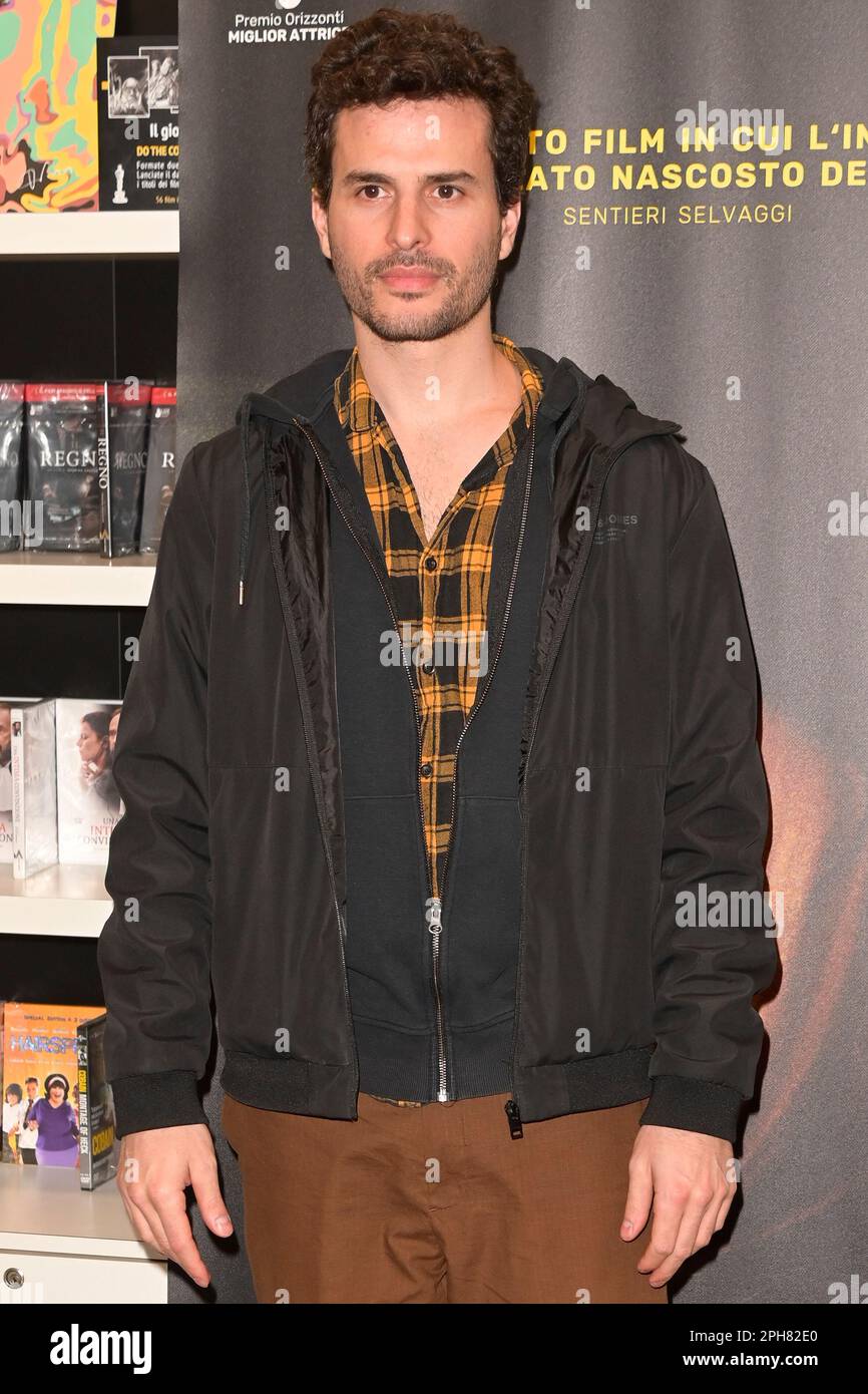 Rome, Italy. 26th Mar, 2023. Brenno Placido attends the premiere of the ...
