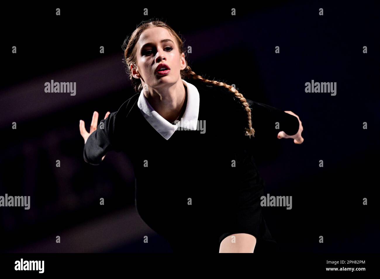 Kimmy REPOND (SUI), during the Exhibition Gala, at the ISU World Figure ...