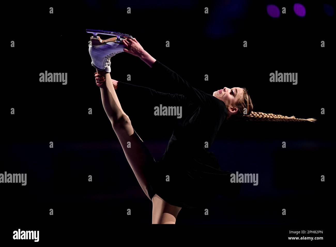 Kimmy REPOND (SUI), during the Exhibition Gala, at the ISU World Figure ...