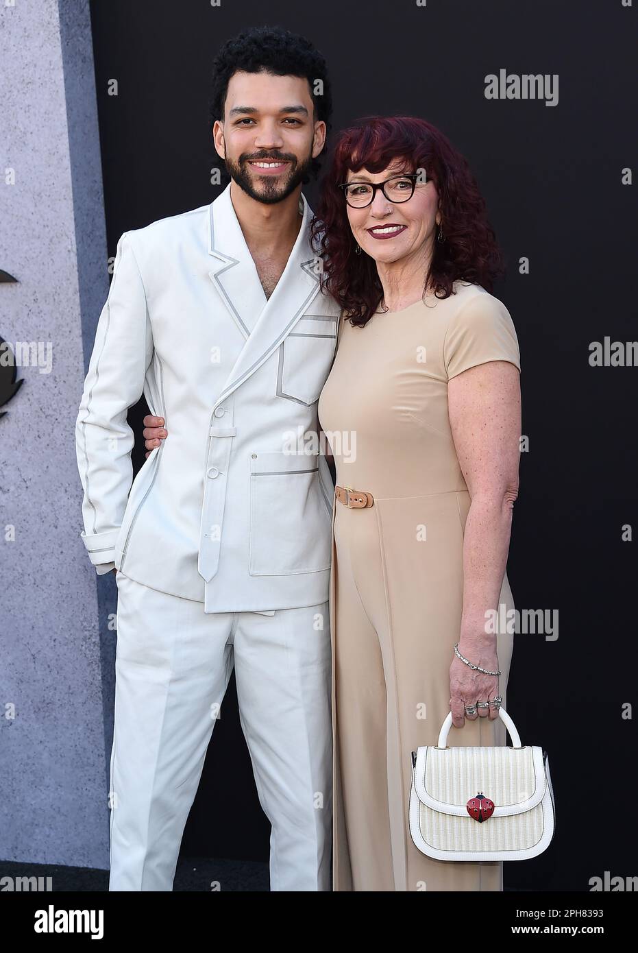 Westwood, USA. 26th Mar, 2023. Justice Smith and Duilia Setacci ...